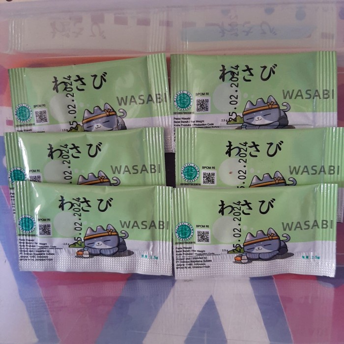 Jual wasabi pasta sachet 2,5 gr | Shopee Indonesia