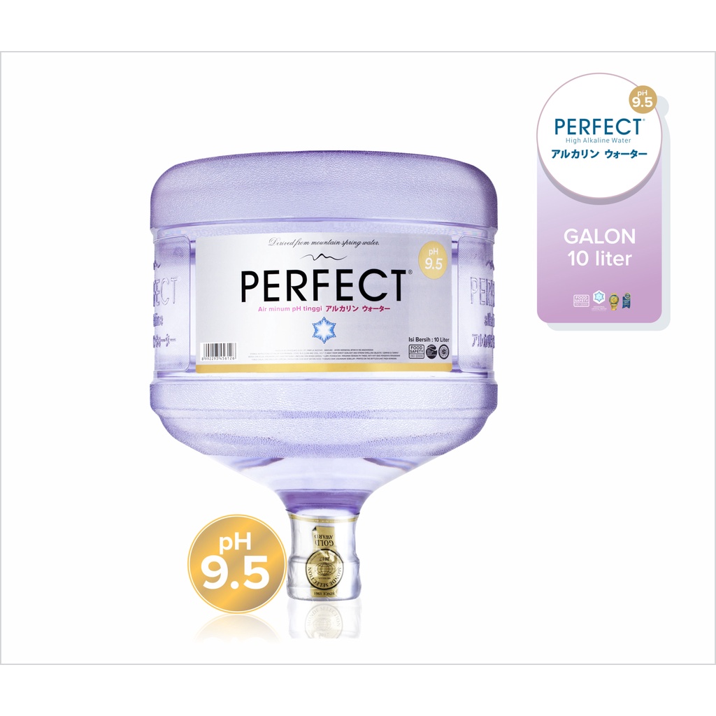 Jual Perfect - Alkaline Water Galon 10 Liter | Shopee Indonesia