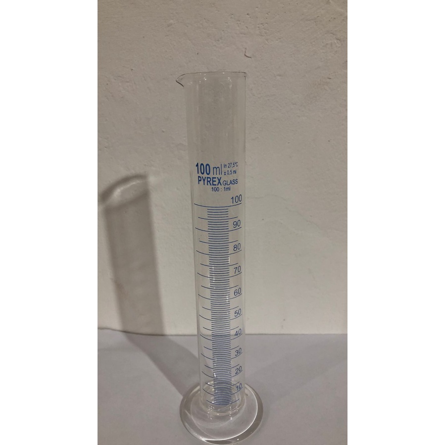 Jual Gelas Ukur Pyrex 100ml / measuring silinder | Shopee Indonesia