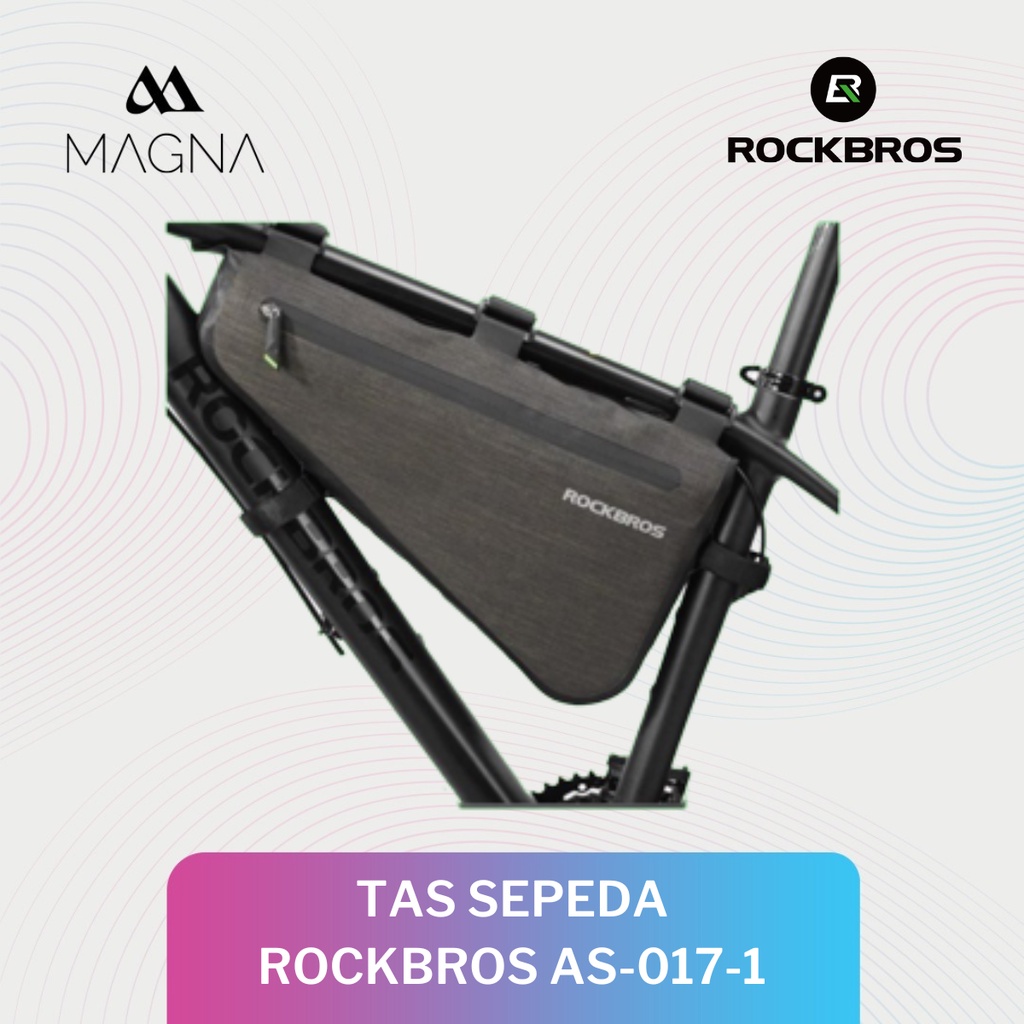 Jual Tas Sepeda ROCKBROS AS-017-1 8L Tas Frame Depan Gowes Roadbike ...