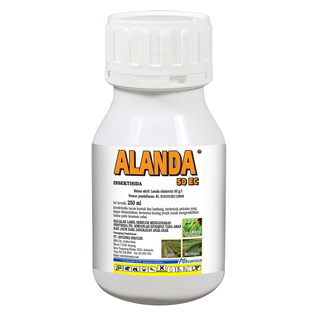 Jual Insektisida / ALANDA 50 EC 500 ML / Mengendalikan Hama Pada Tanaman Cabai. | Shopee Indonesia