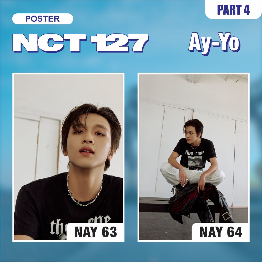Jual POSTER KPOP NCT 127 AY-YO PART 4 | Shopee Indonesia