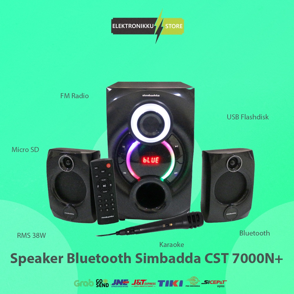 Jual Speaker Simbadda CST 7000N+ Bluetooth Aktif Karaoke Komputer PC ...