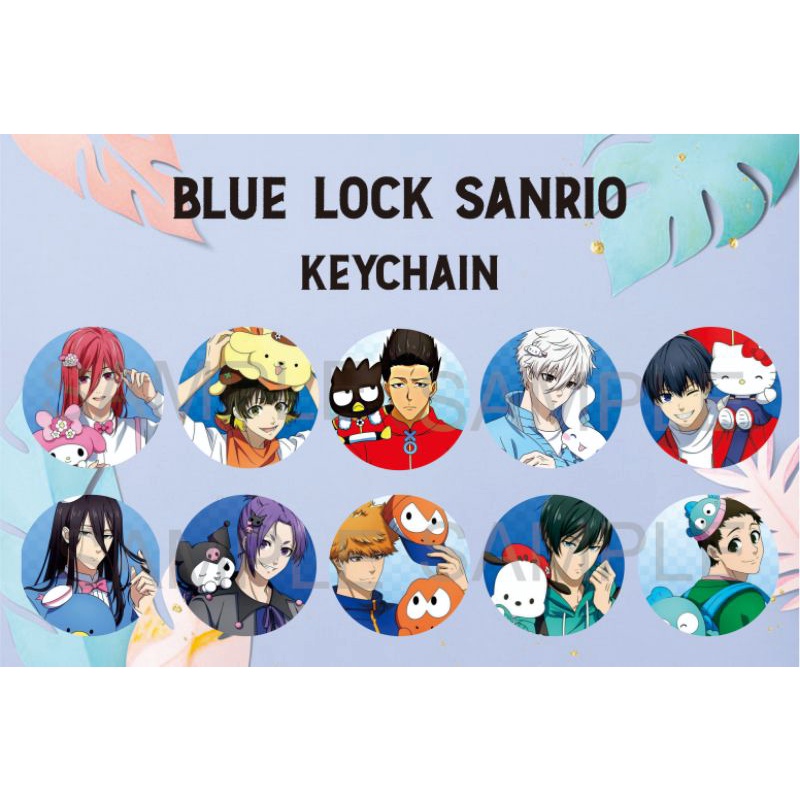 Jual Keychain Blue Lock Sanrio Anime | Shopee Indonesia
