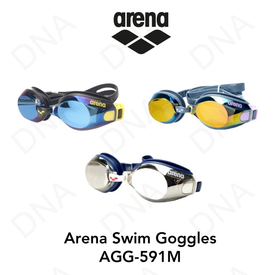 Jual Kacamata Renang ARENA ZOOM Mirror AGG-591M - ORIGINAL | Shopee ...