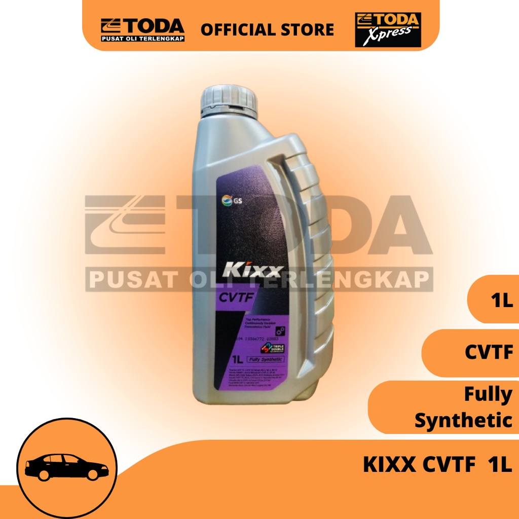 Jual Oli KIXX CVTF Full Synthetic 1L Original - Oli Matic CVT | Shopee ...