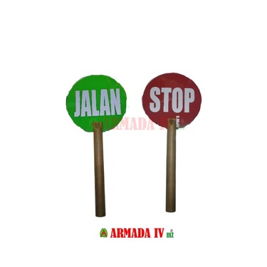 Jual Rambu STOP JALAN Safety Tongkat Papan Lalu Lintas Stop Jalan ...