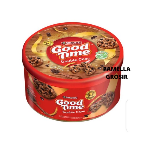 Jual BISKUIT KALENG GOOD TIME DOUBLE CHOC 149 GR | Shopee Indonesia