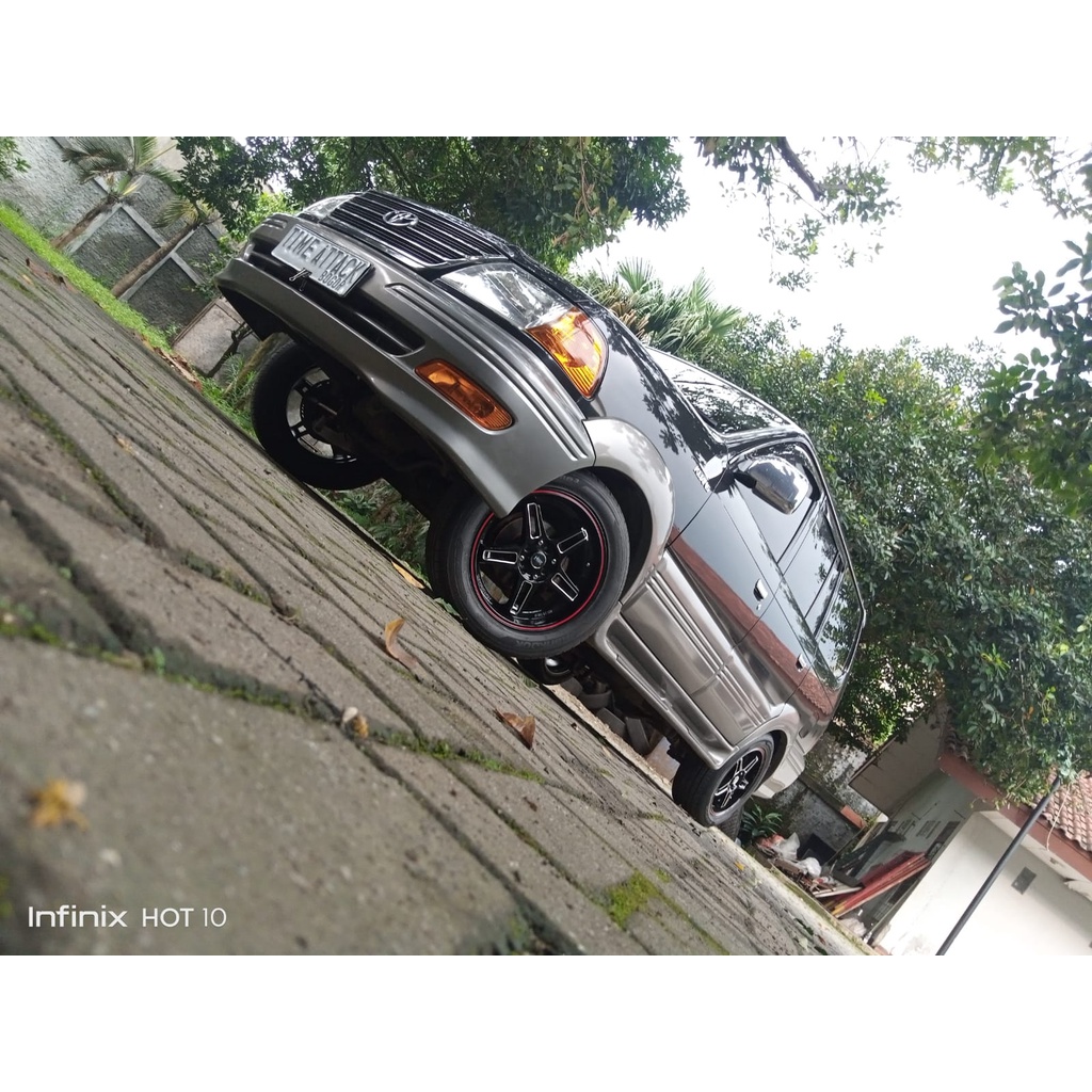 Jual Velg Racing Untuk Mobil Kijang Krista Merk HSR Wheel Tipe Rupat ...