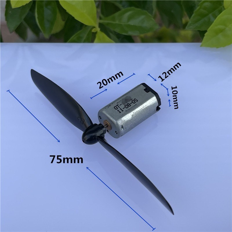 Jual Dinamo Motor Aircraft model N30 with propeller (N30WX) | Shopee ...