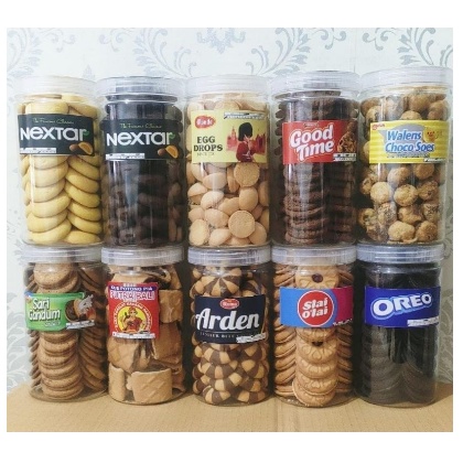 Jual Aneka snack branded / Aneka snack spesial lebaran / snack toples ...