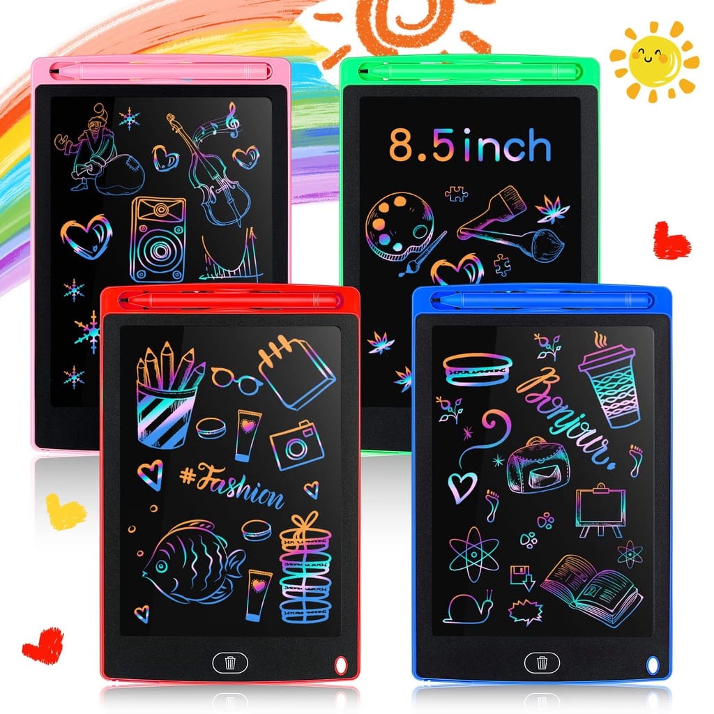 Jual LCD Writing Tablet Anak / Drawing Pad / Papan Tulis Anak Rainbow ...