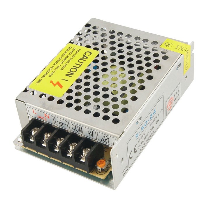 Jual Power Supply Switching adaptor 24V 2A POWER SUPPLY 24V 12 AMPERE | Shopee Indonesia