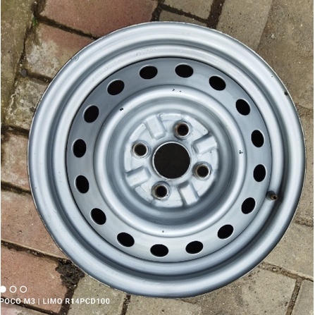 Jual Velg Besi | Kaleng OEM Toyota Limo Vios | Ring 14 PCD 100 X 4h ...