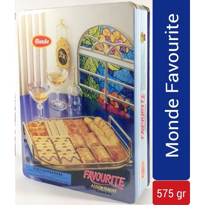Jual Monde Favourite Assortment Cookies biskuit favorit 575g 575 gram ...