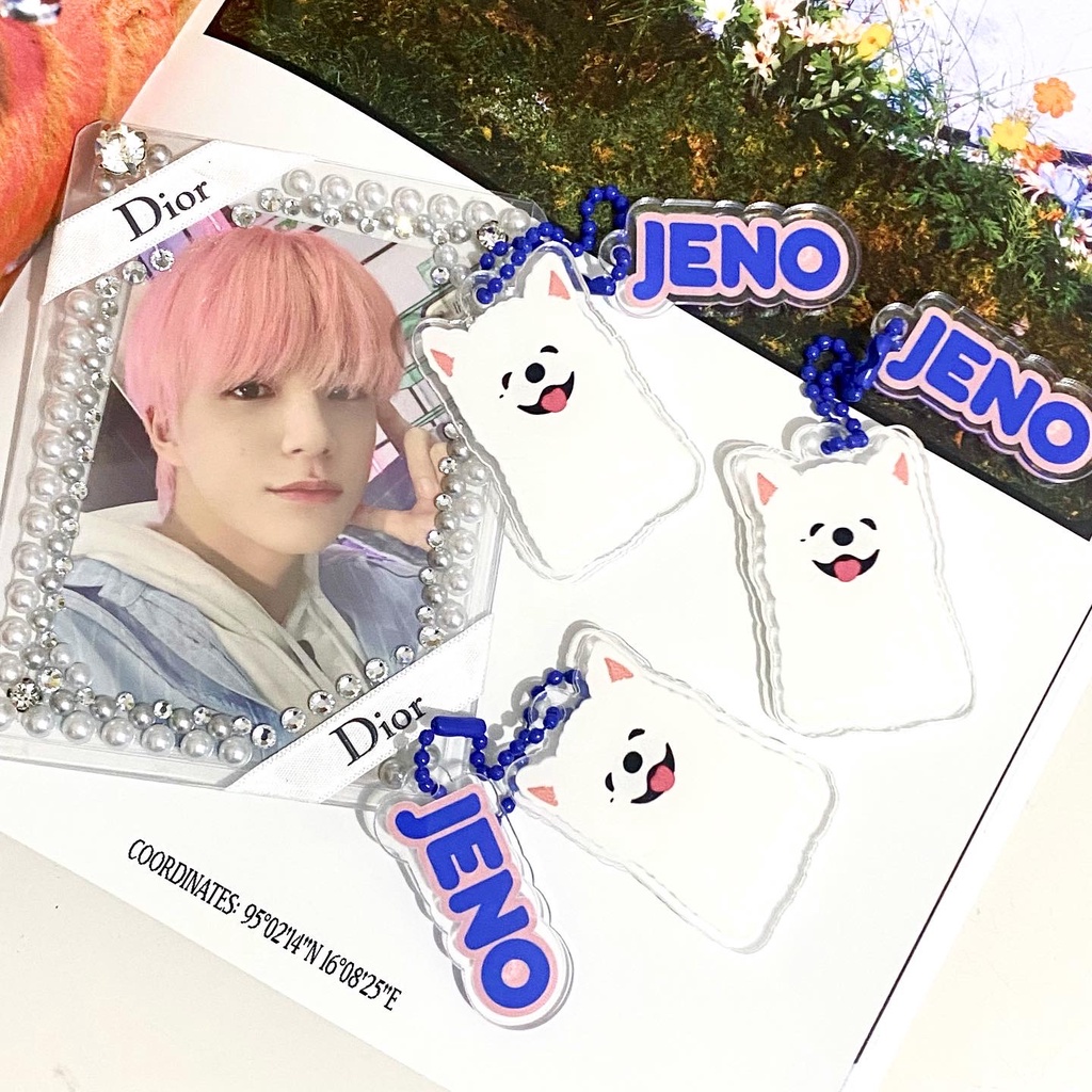 Jual Nct Dream Jeno Samoyed Jenmoyed Keychain Charachter I Ganci Kpop