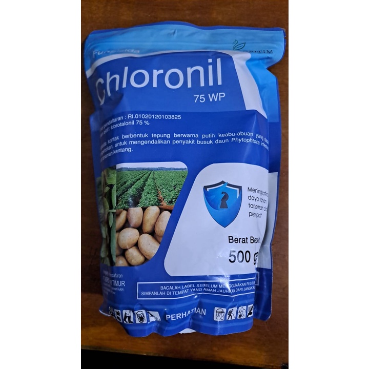 Jual CHLORONIL 500GR FUNGISIDA KLOROTALONIL 75% | Shopee Indonesia