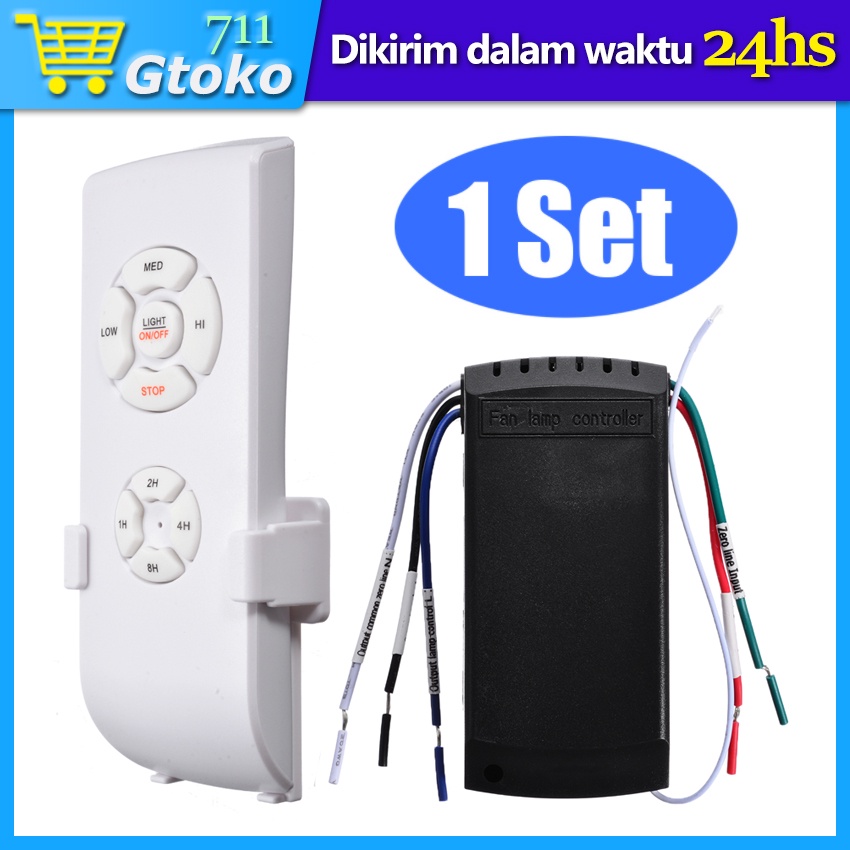 Jual Smart Ceiling Fan Lamp Remote Controller 220 V Universal Remote ...