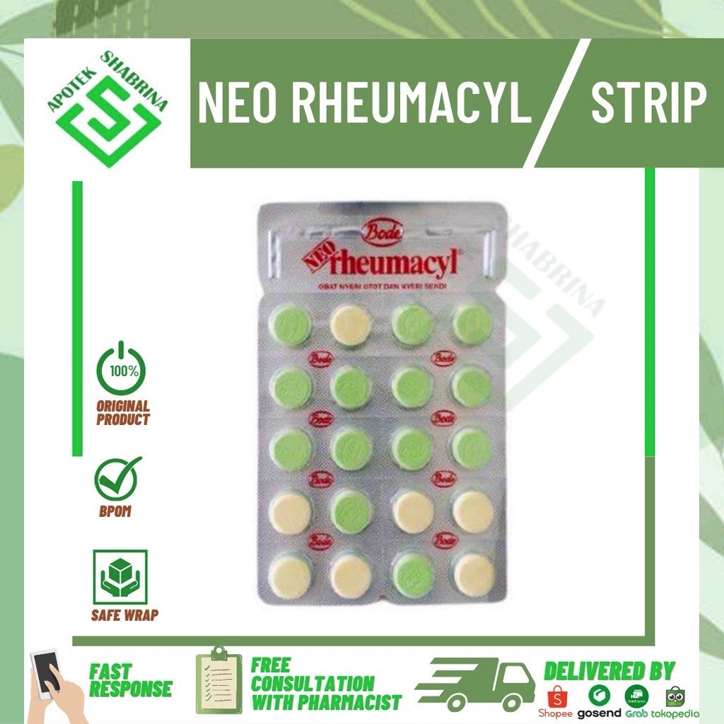 Jual Neo Rheumacyl/ meredakan nyeri otot dan sendi/ NEO REMASIL ...
