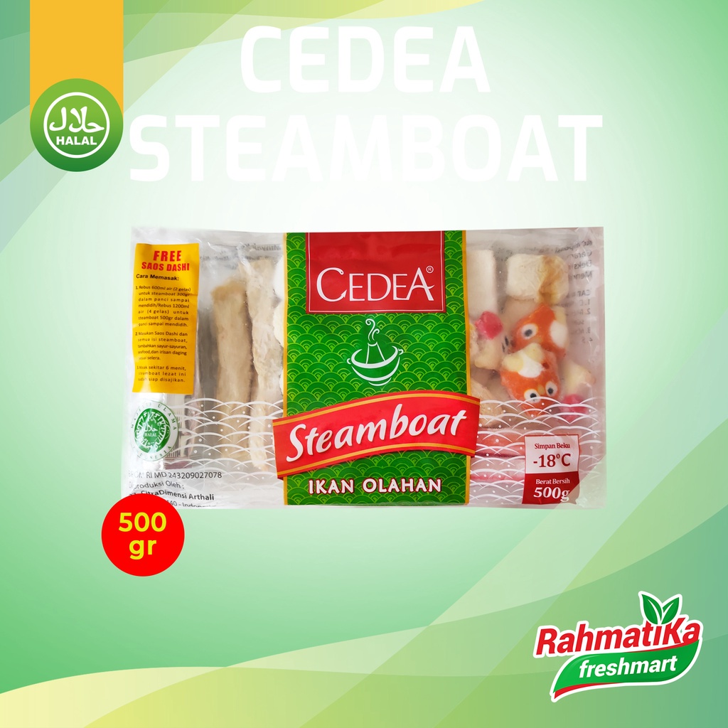 Jual Cedea Steamboat / Cedea Ikan Olahan 500 gram (Frozen Food ...