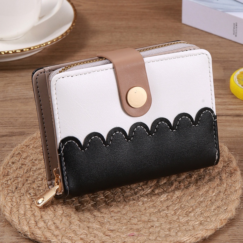 Jual DOMPET LIPAT WANITA KECIL KULIT HITAM MAYFLOWER WA660B5 KOREA ...