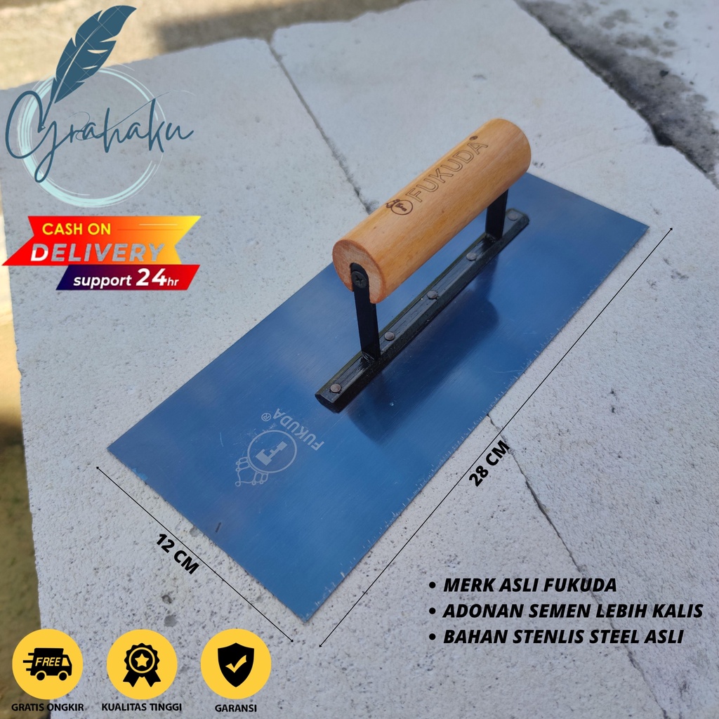 Jual Raskam Stenlis Steel Merk Fukuda - Roskam Acian Dinding ...