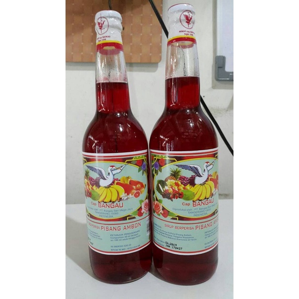 Jual SIRUP CAP BANGAU RASA PISANG AMBON | Shopee Indonesia