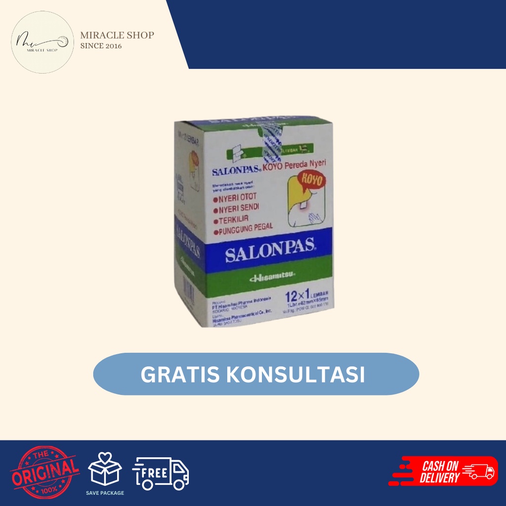 Jual Salonpas koyo ( 1 sack isi 12 lembar ) | Shopee Indonesia