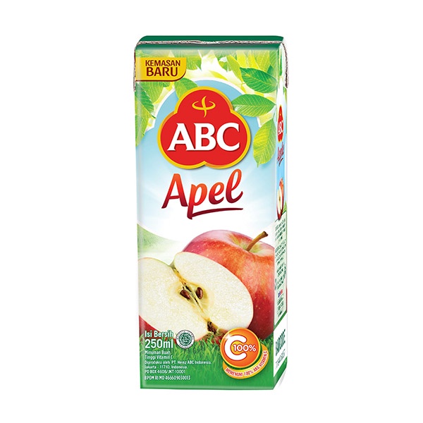 Jual ABC JUICE APPLE 250 ML - JUS | Shopee Indonesia