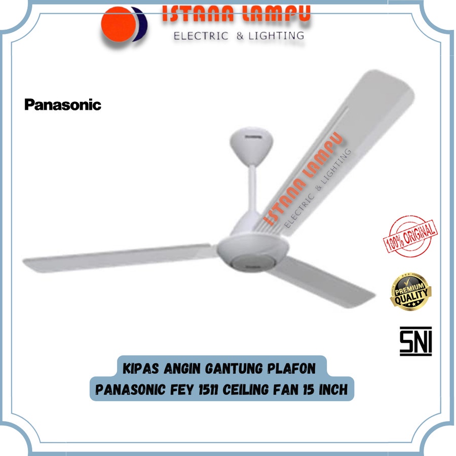 Jual Kipas Angin Gantung Plafon Panasonic FEY 1511 Ceiling Fan 15 Inch ...