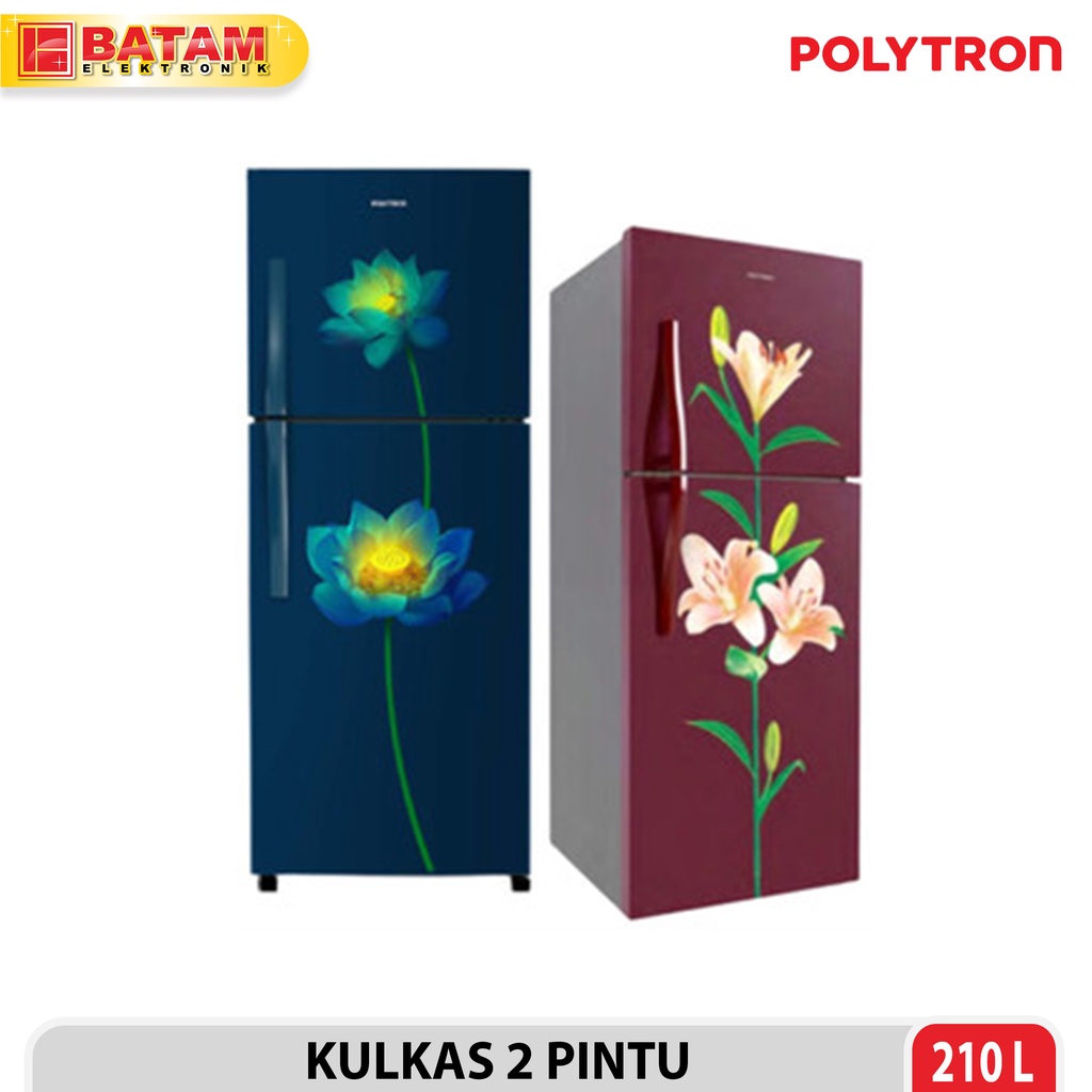 Jual Polytron Kulkas 2 Pintu 210L PRB 217 / PRB217 New Belleza 210 L ...