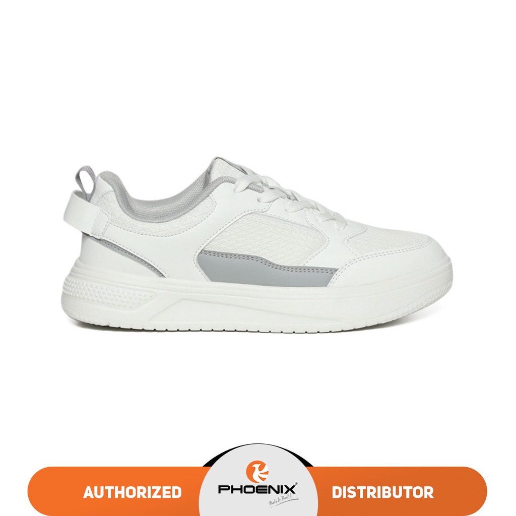 Jual Phoenix Fuji Sepatu Sneakers Wanita - White/L.Grey | Shopee Indonesia