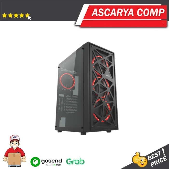 Jual Casing Infinity Enigma - mATX, ATX GAMING CASE - INCLUDE 4 FAN RGB ...