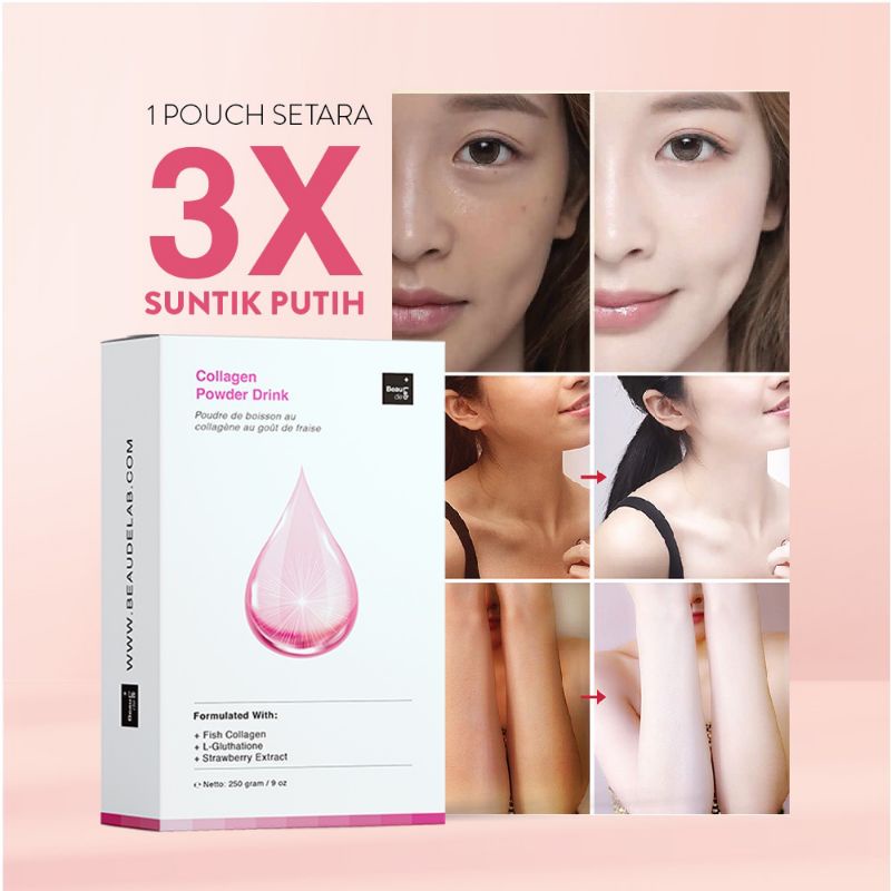 Jual Beau de lab Collagen powder drink | Shopee Indonesia