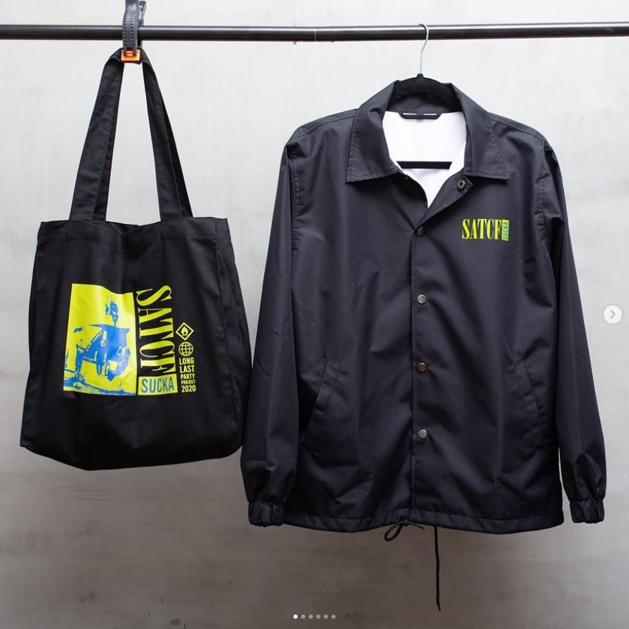 Jual SATCF X SUCKA SUPPLY COACH JACKET | Shopee Indonesia