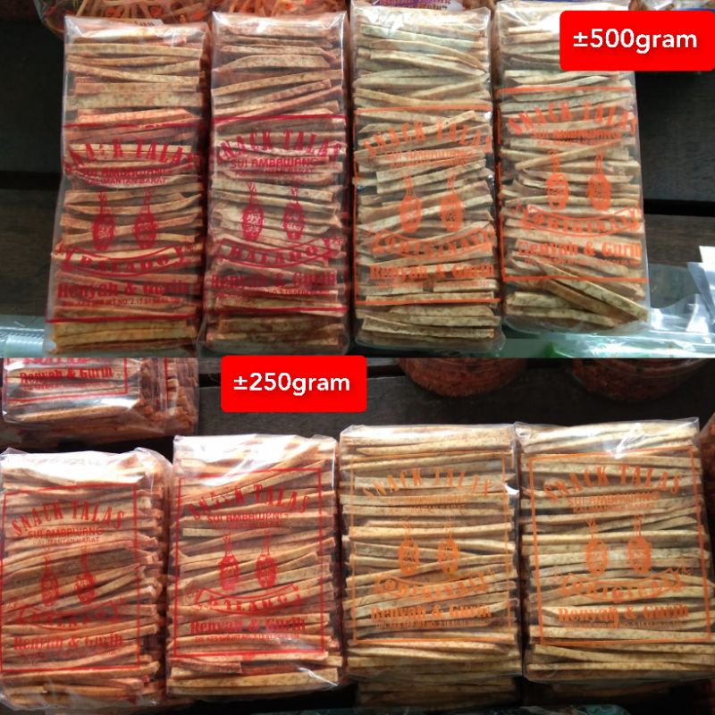 Jual Snack Talas Pontianak / Stick Talas Sui Ambawang / Keripik Talas ...