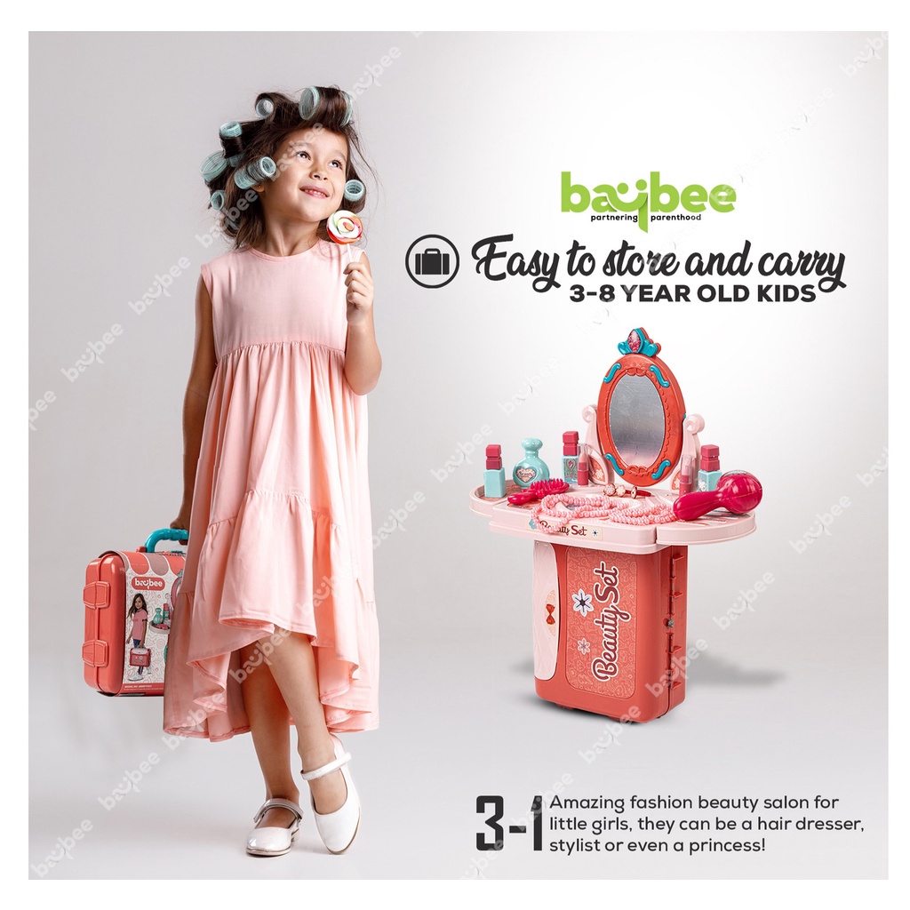 Jual Mainan Koper Make Up Anak Kids Beauty Set 3in1 Mainan Salon ...