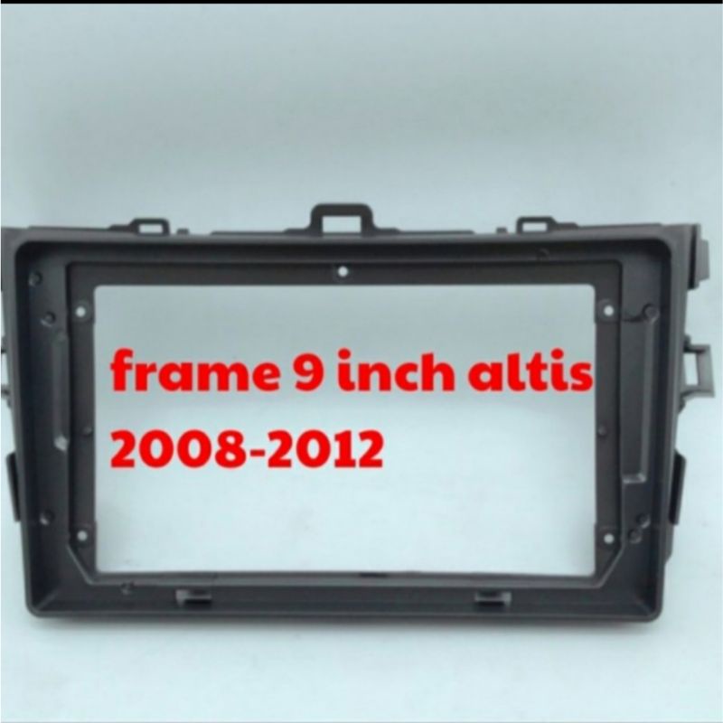 Jual Frame head unit android 9 inch toyota altis 2008-2012 free baut ...