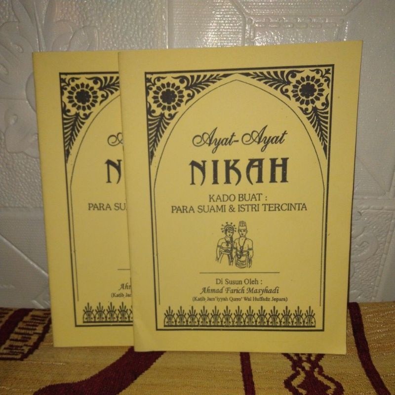 Jual buku /kitab ayat2 nikah | Shopee Indonesia
