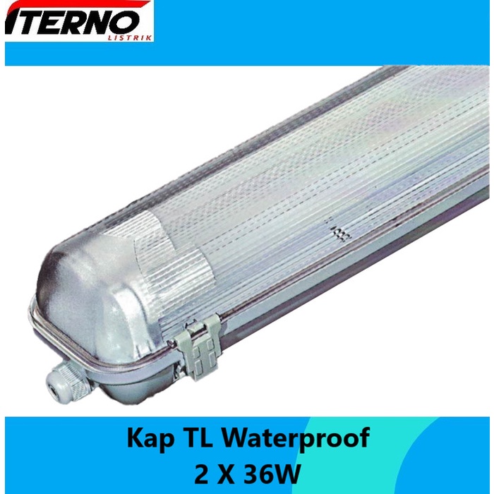 Jual Komp Kap Lampu Waterproof 2X36 2X36W Tl Led 2X16W Ip65 | Shopee ...