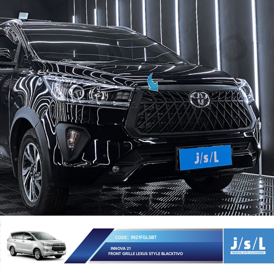 Jual Grill Innova Reborn 21 Front Grille Lexus Blacktivo JSL | Shopee Indonesia