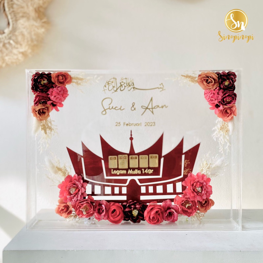 Jual MAHAR GADANG MINANG I Mahar Adat l Mahar Akrilik l BINGKAI RUMAH ...