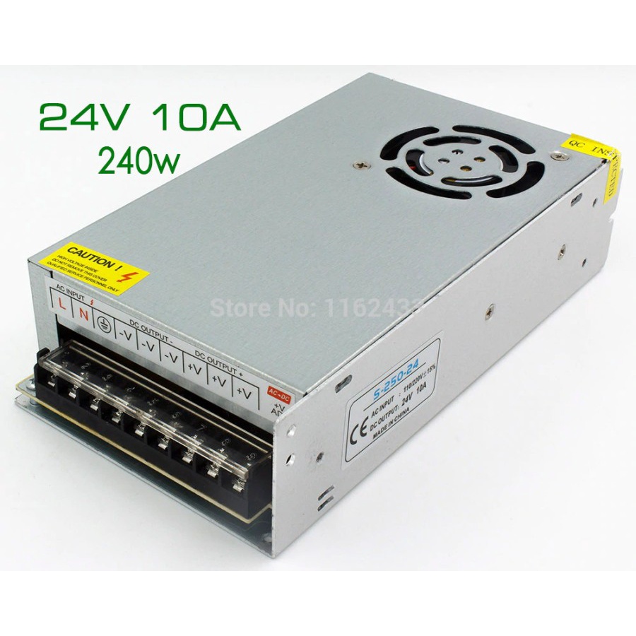 Jual Power Supply SMPS 24V 10A | Shopee Indonesia