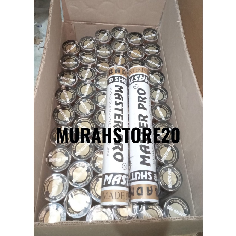 Jual SHUTTLECOCK / KOK MASTERPRO 60 SLOP ( 1 KARTON ) ORIGINAL 100% ...
