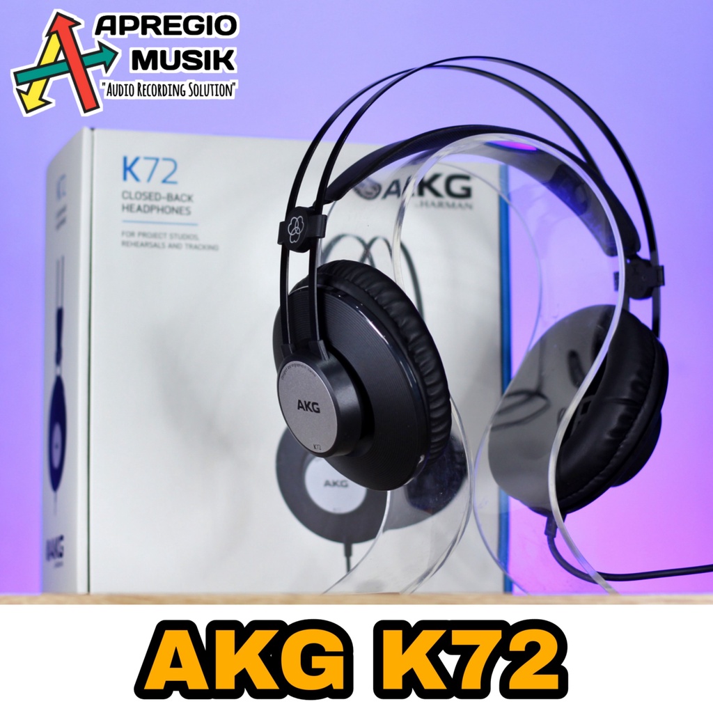 Jual AKG K72 K 72 K-72 HEADPHONE FLAT monitoring ORIGINAL | Shopee ...