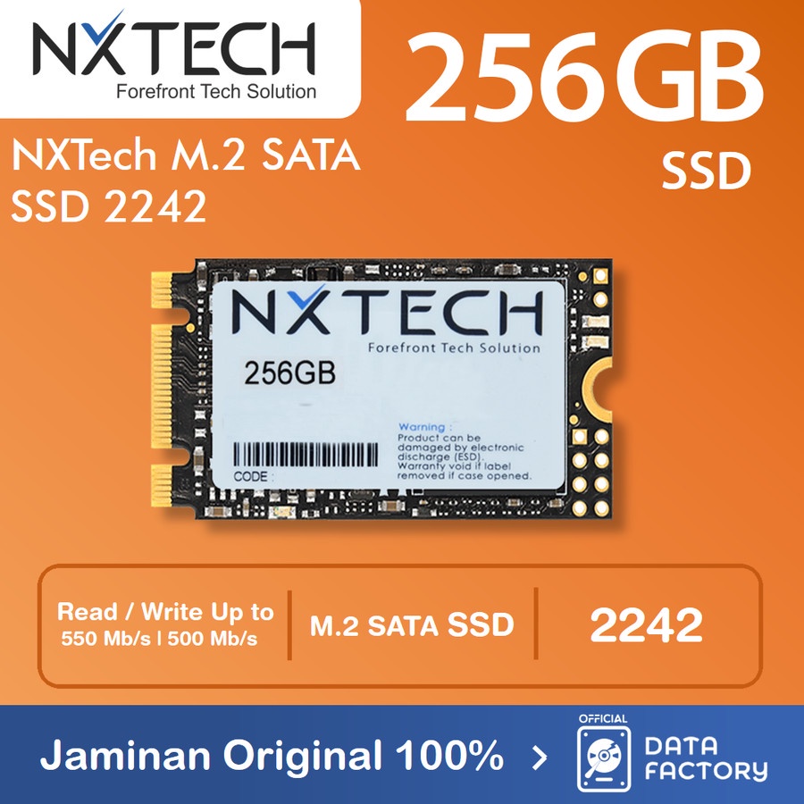 Jual SSD M.2 SATA / M2SATA / M2 SATA 256GB NXTECH 2242 / 2260 / 2280 ...