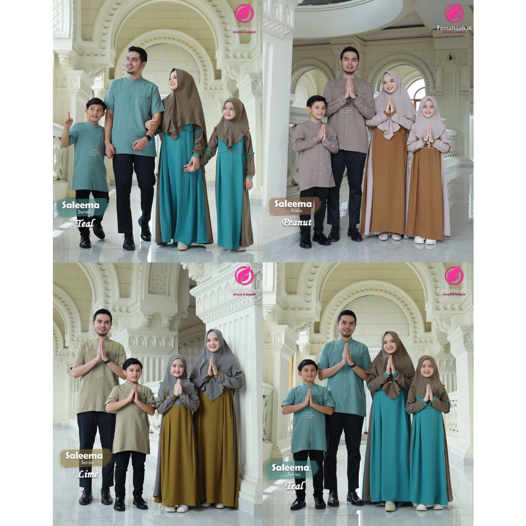 Jual Sarimbit lebaran keluarga muslim 2023 series saleema by fania ...