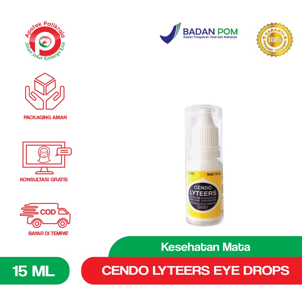 Jual CENDO LYTEERS EYE DROPS 15ML | Shopee Indonesia