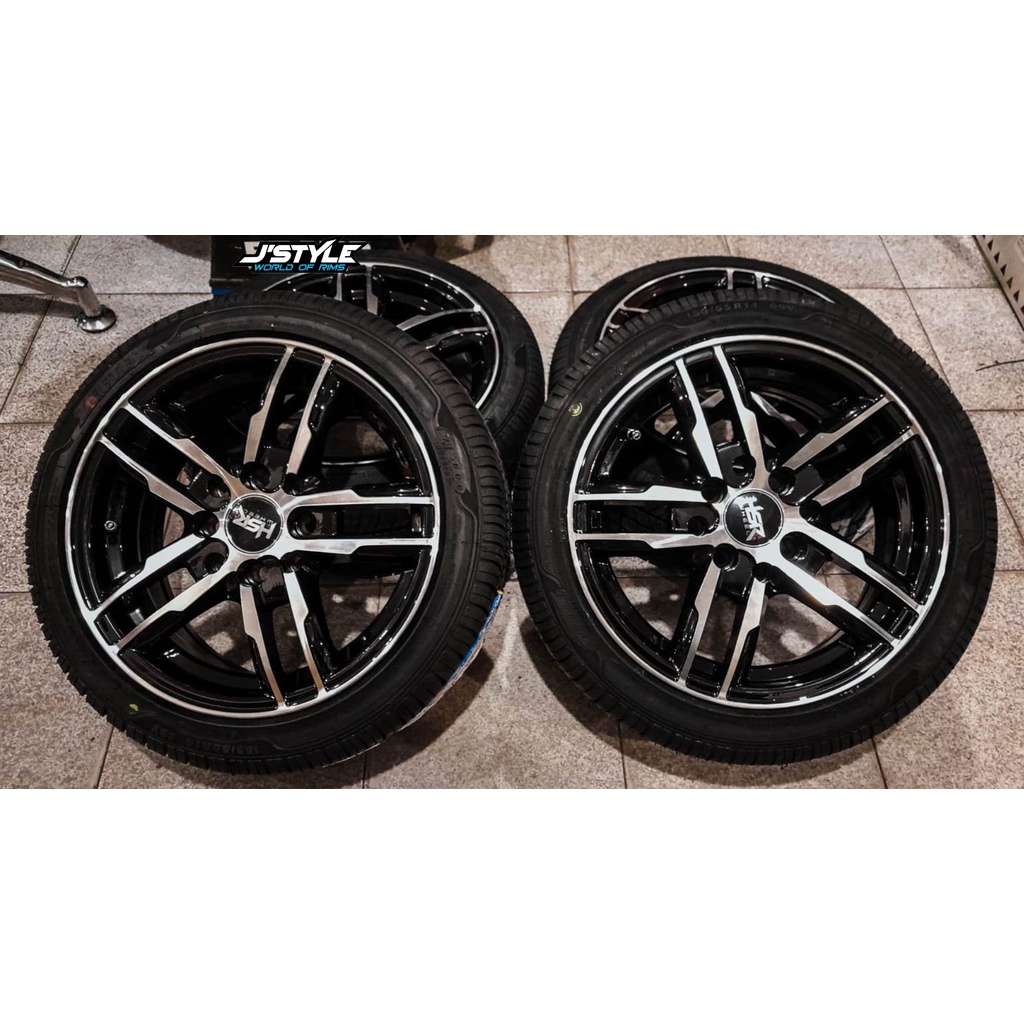 Jual VELG RACING WULING AIR EV RING 14 HSR YURI DAN BAN 155/55 R14 ZEETEX | Shopee Indonesia