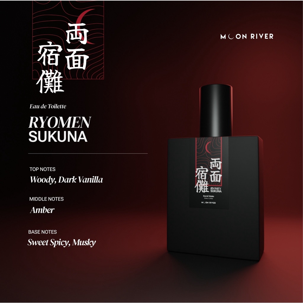 Jual MOON RIVER's Jujutsu Kaisen Inspired Perfume | Shopee Indonesia